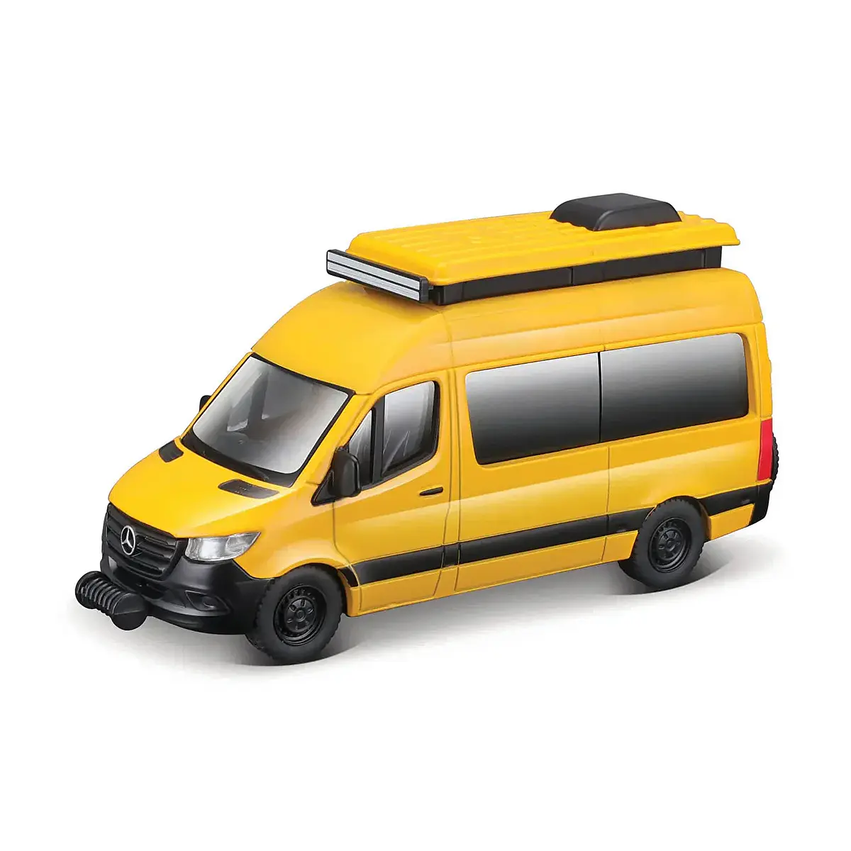 Maisto 1:43 - Mercedes Benz Sprinter Amarela | Cubos Luminosos