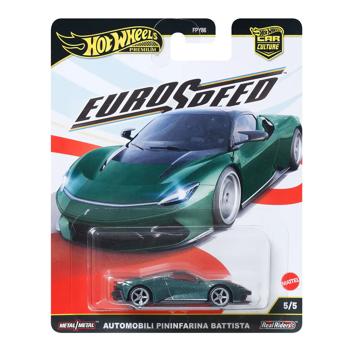 Hot Wheels Euro Speed - Automobili Pininfarina Battista | Cubos Luminosos