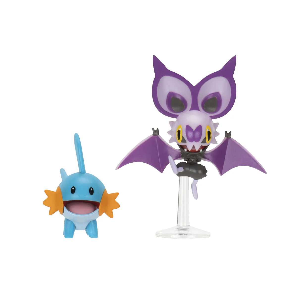 Pokémon - Battle Figure Pack Mudkip + Noibat | Cubos Luminosos