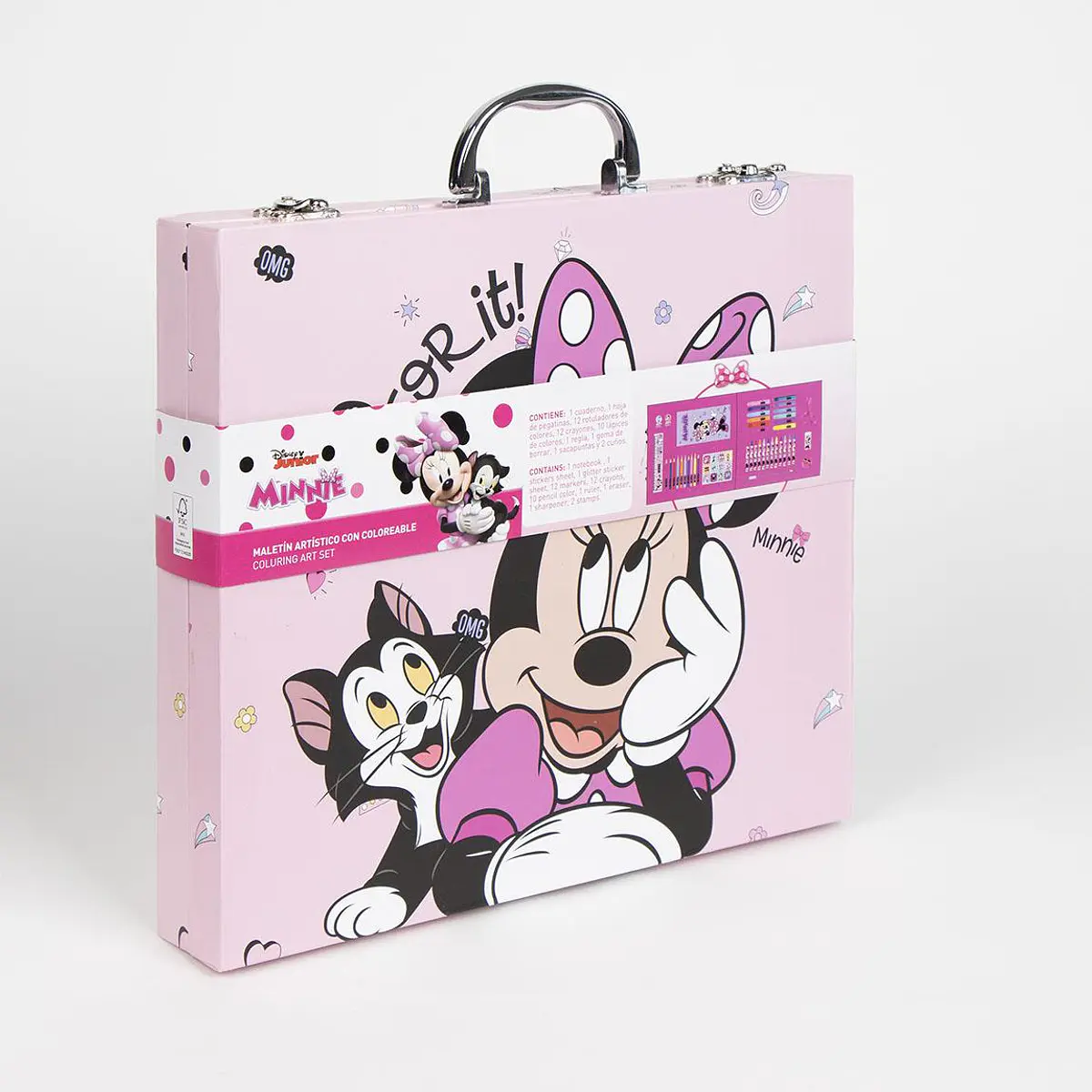 Minnie - Maleta de Colorir | Cubos Luminosos