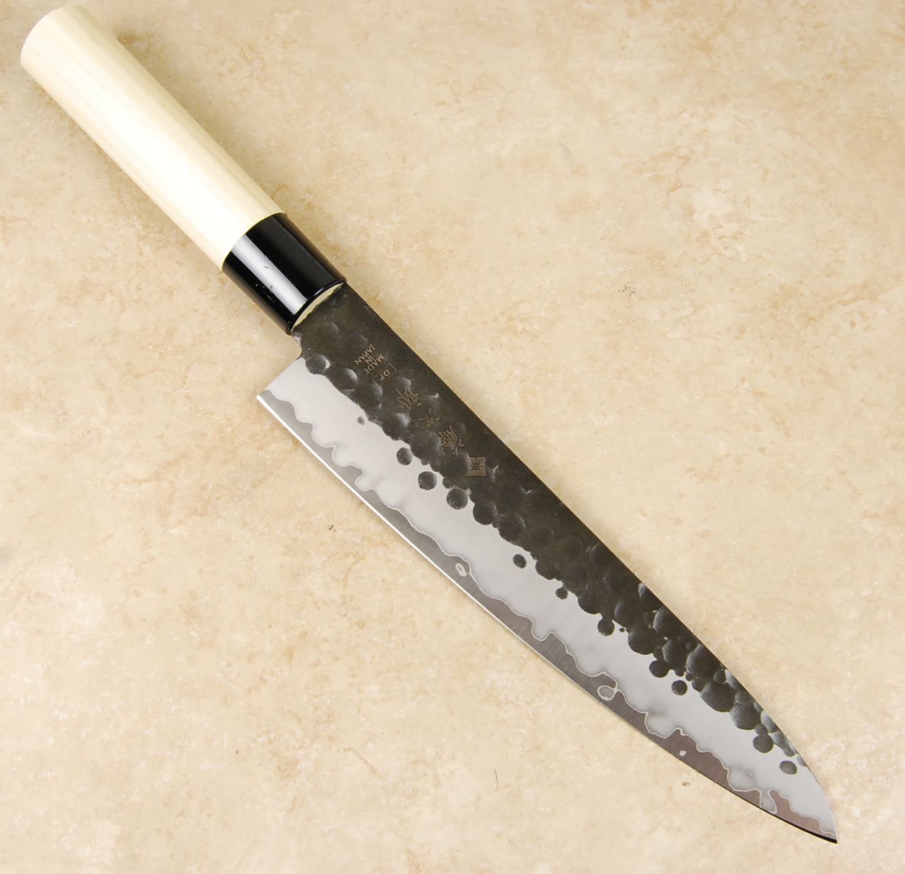 TOJIRO DP Hammered Finish with wood handle,Chef 210mm