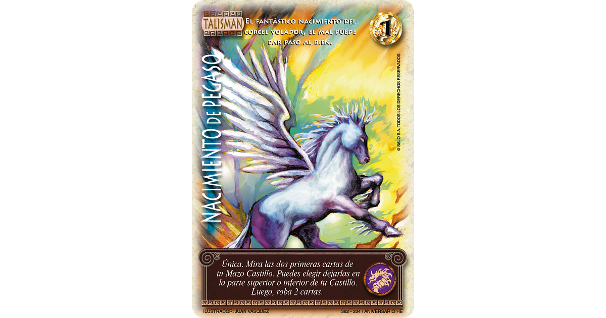 Nacimiento de Pegaso