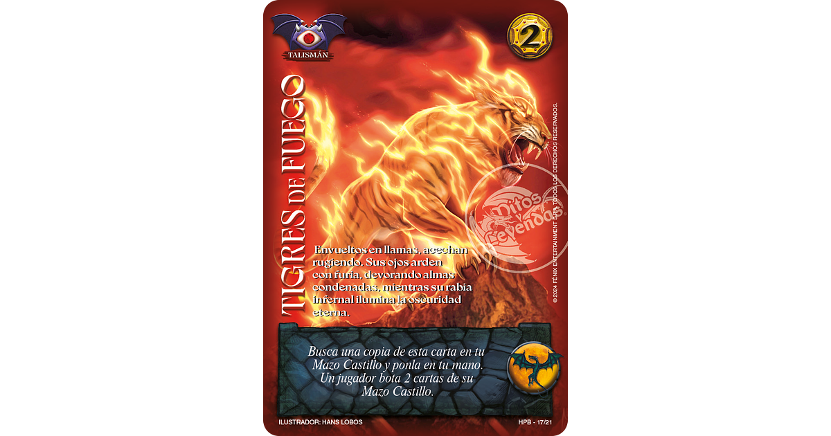 Tigre de Fuego (Kit Inferno)