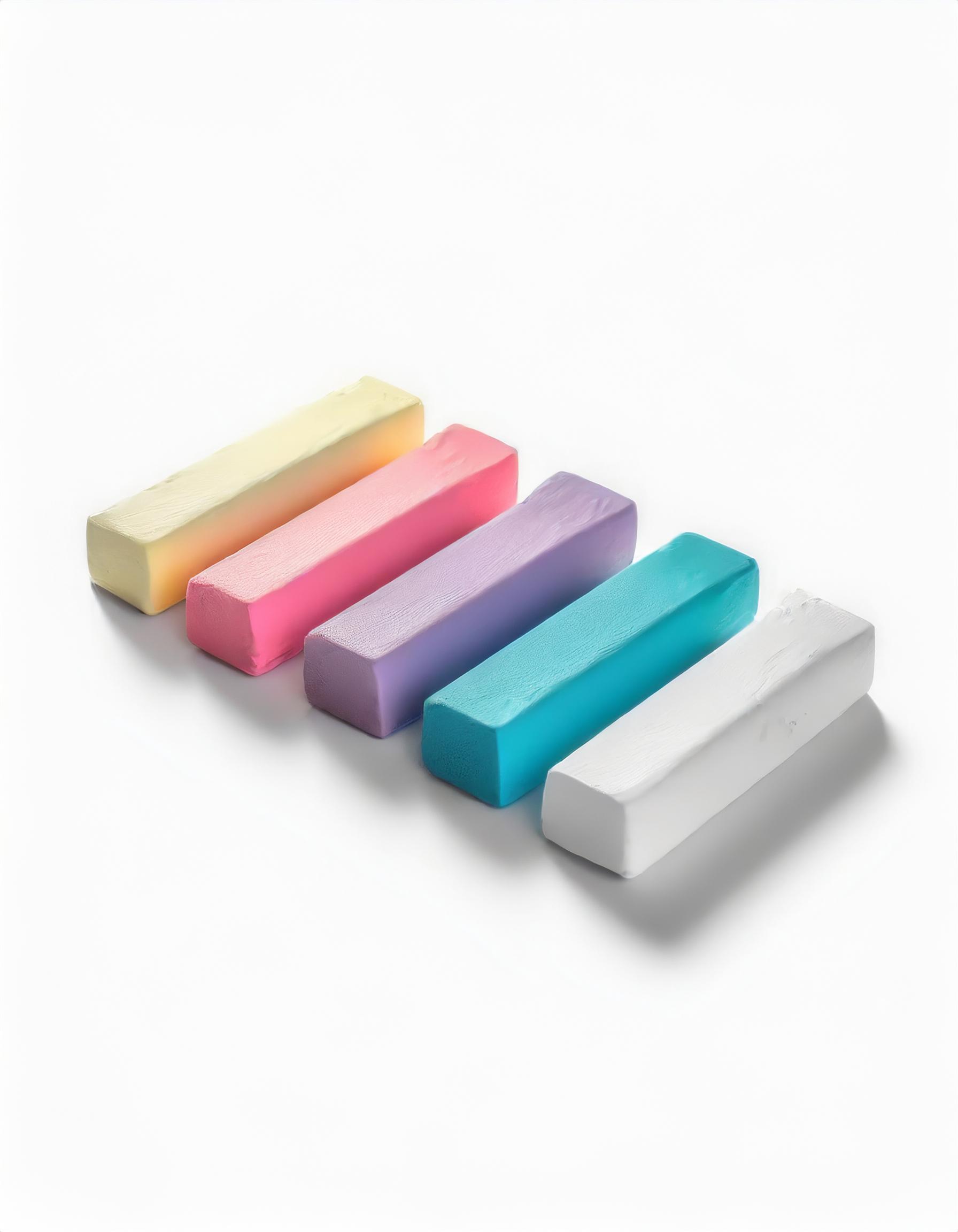 Set de Gomas de Colores 'Fun Shapes'