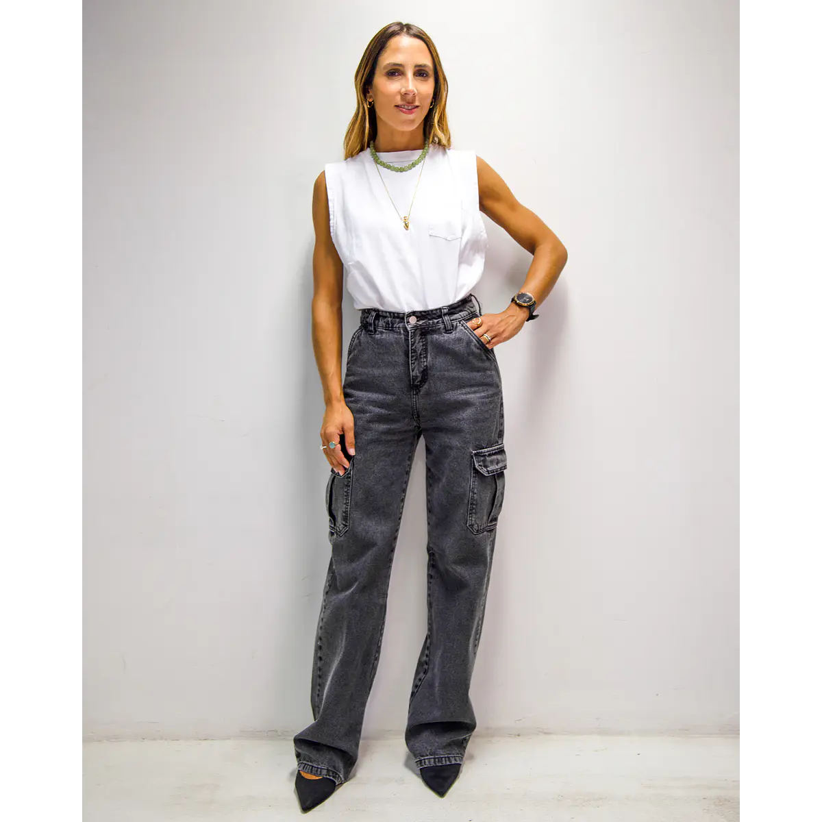 Maria Jeans Gris