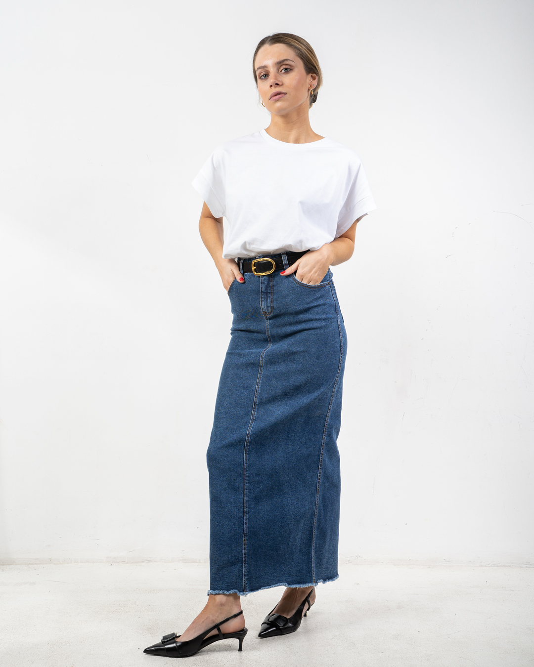 Pollera Vera Azul