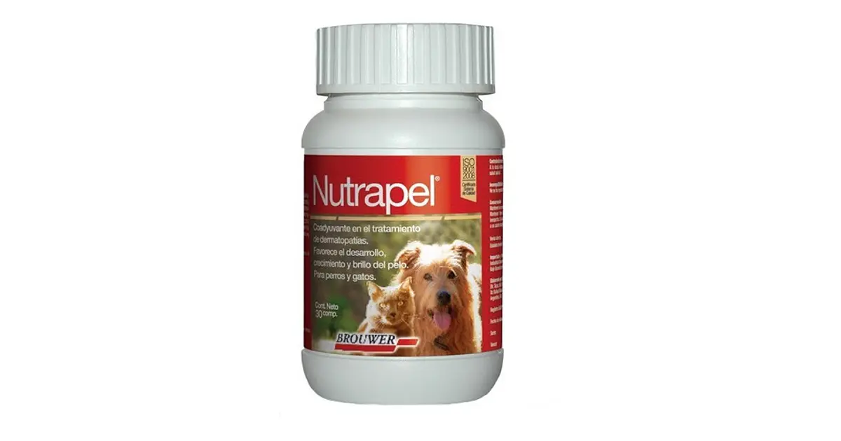 Nutrapel Para Perros Y Gatos 30 Comprimidos- Suplemento