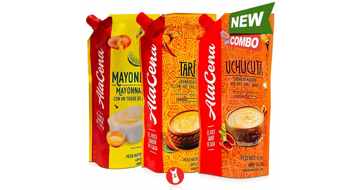 Pack Alacena 3 Salsas Peruanas · Mayonesa, Tarí y Uchucuta