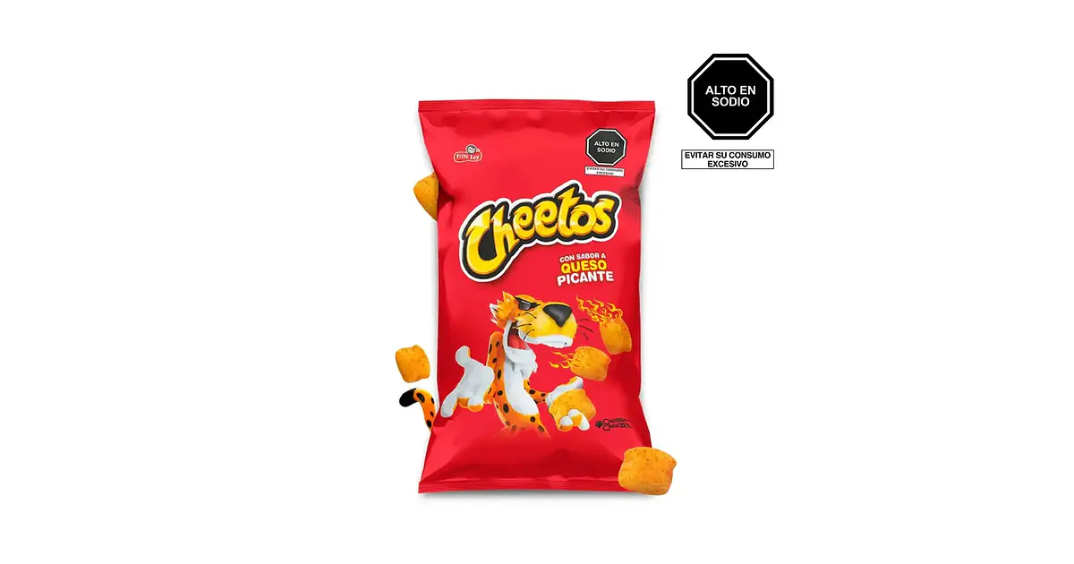 Cheetos Queso Picante 34g