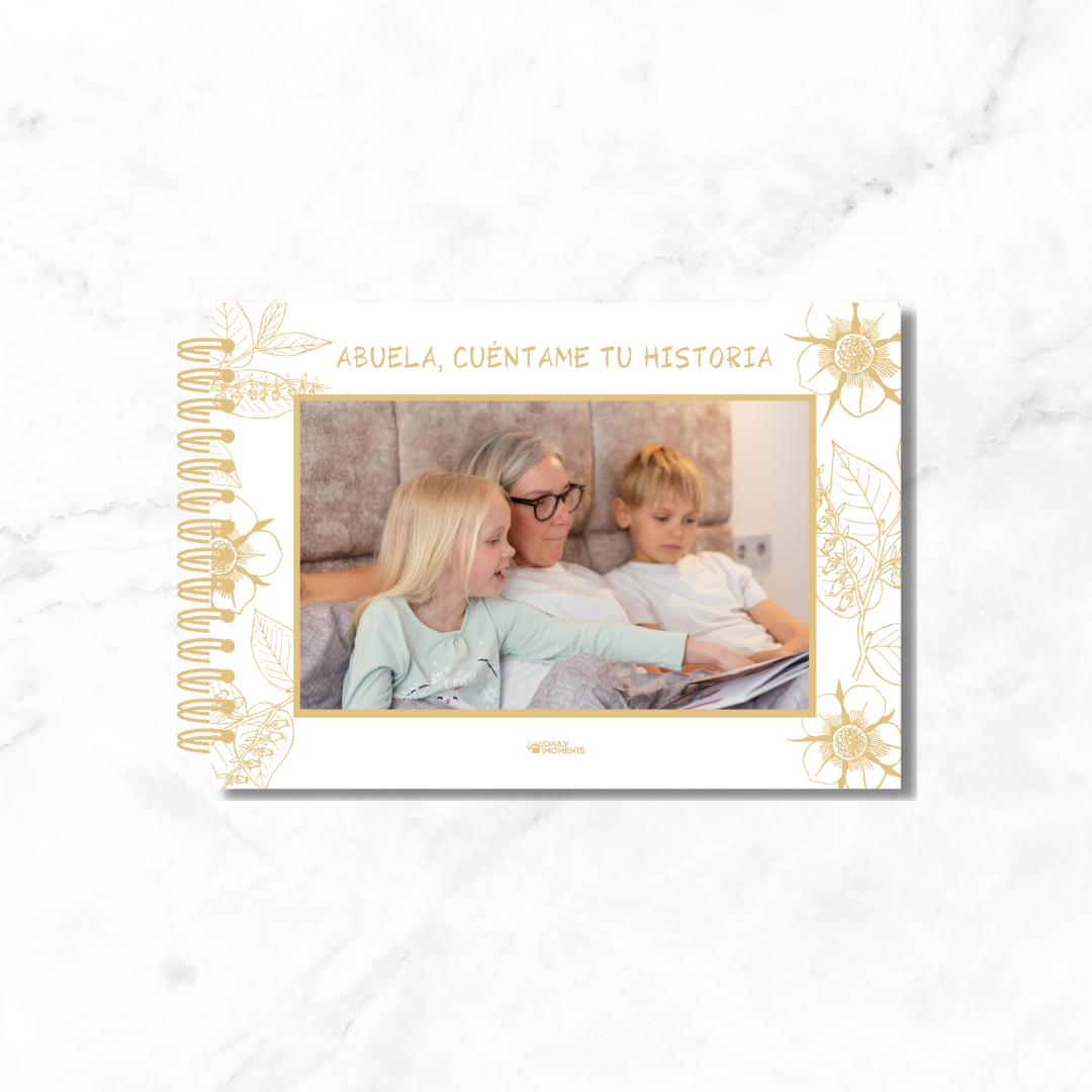 Libro Abuela Cuéntame Tu Historia - Personalizado 1 | Daily Moments