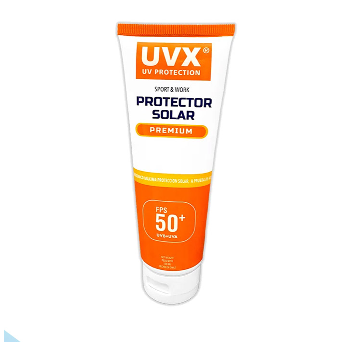 Crema Protección Solar UVX 120 grs. Premium - Certificada IS