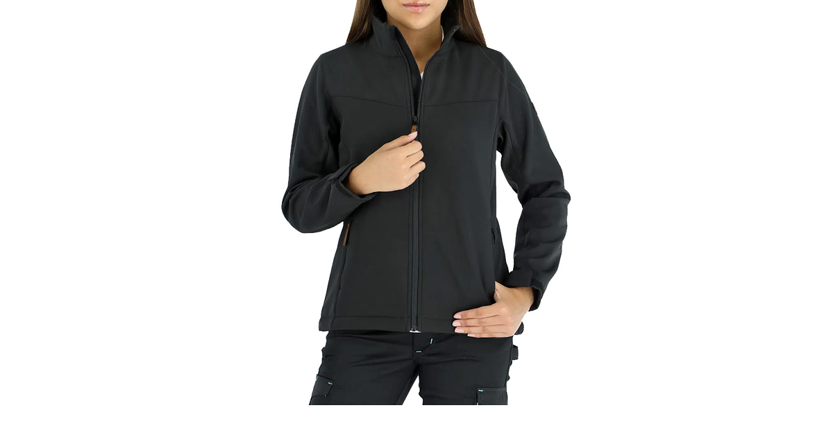 Softshell Quebec Loba Negro