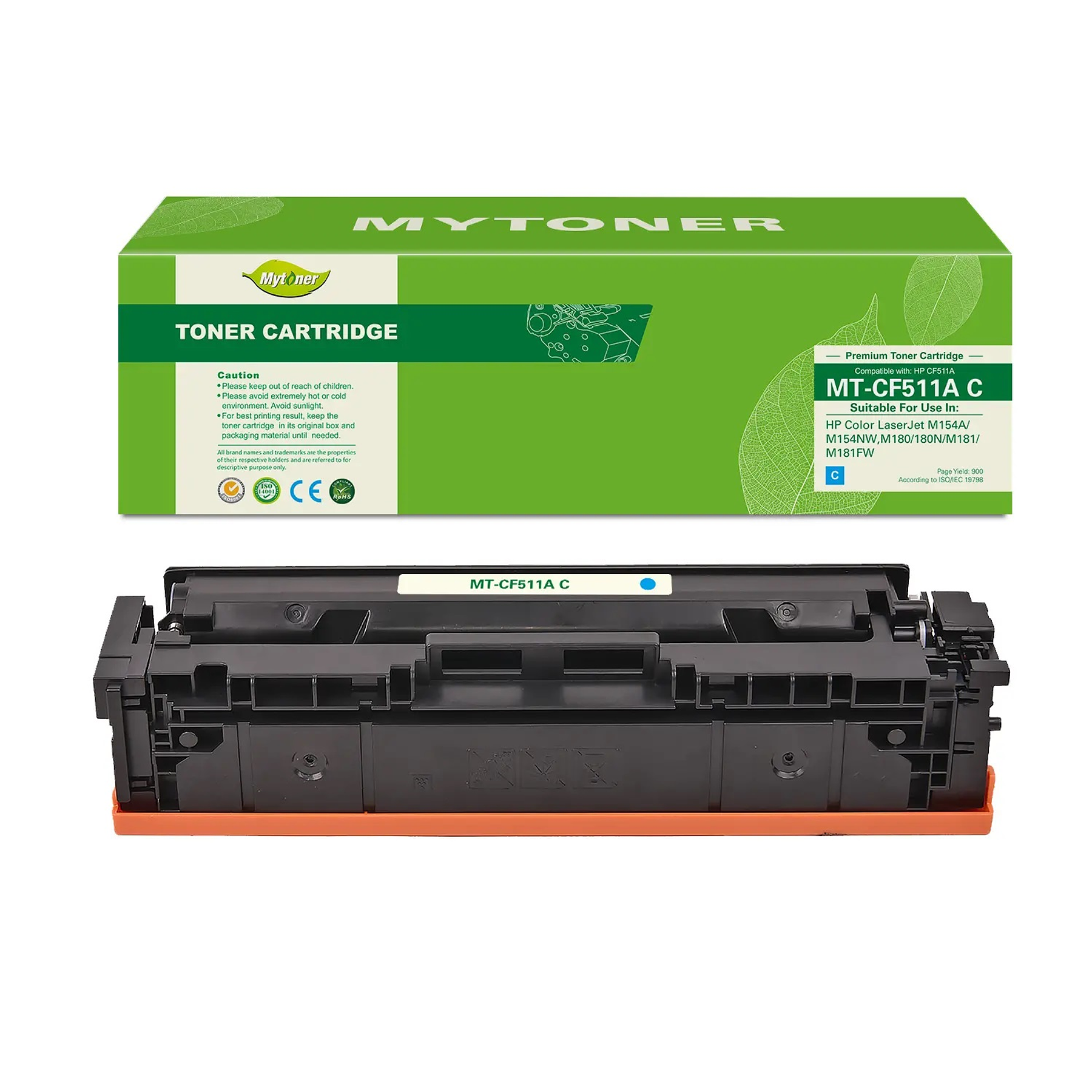 Toner 204a - CF511a CIAN Compatible con MFP M154 / M180 / M