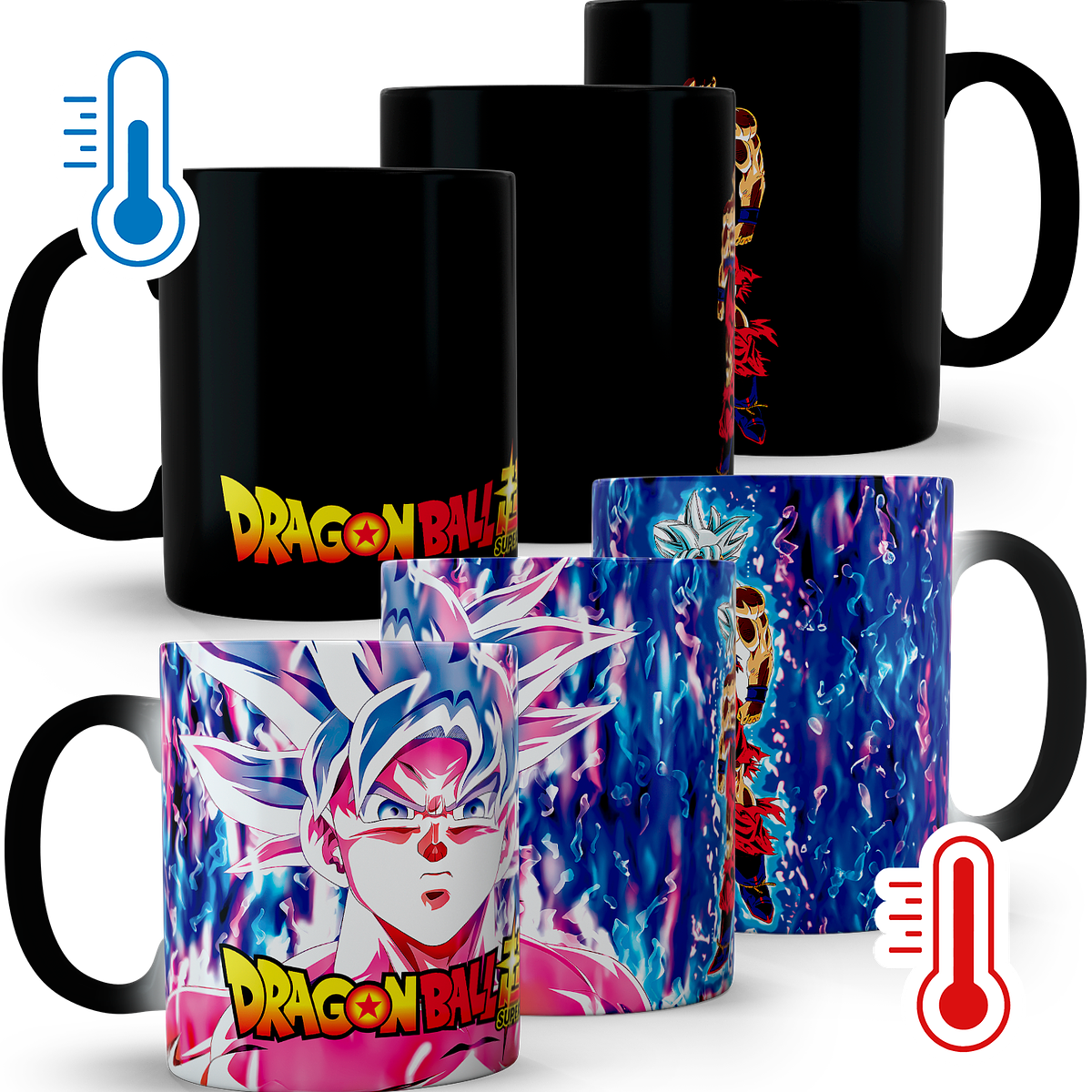 Tazón Mágico Dragon Ball Super Goku Ultra Instinto, 320ml | Dazel