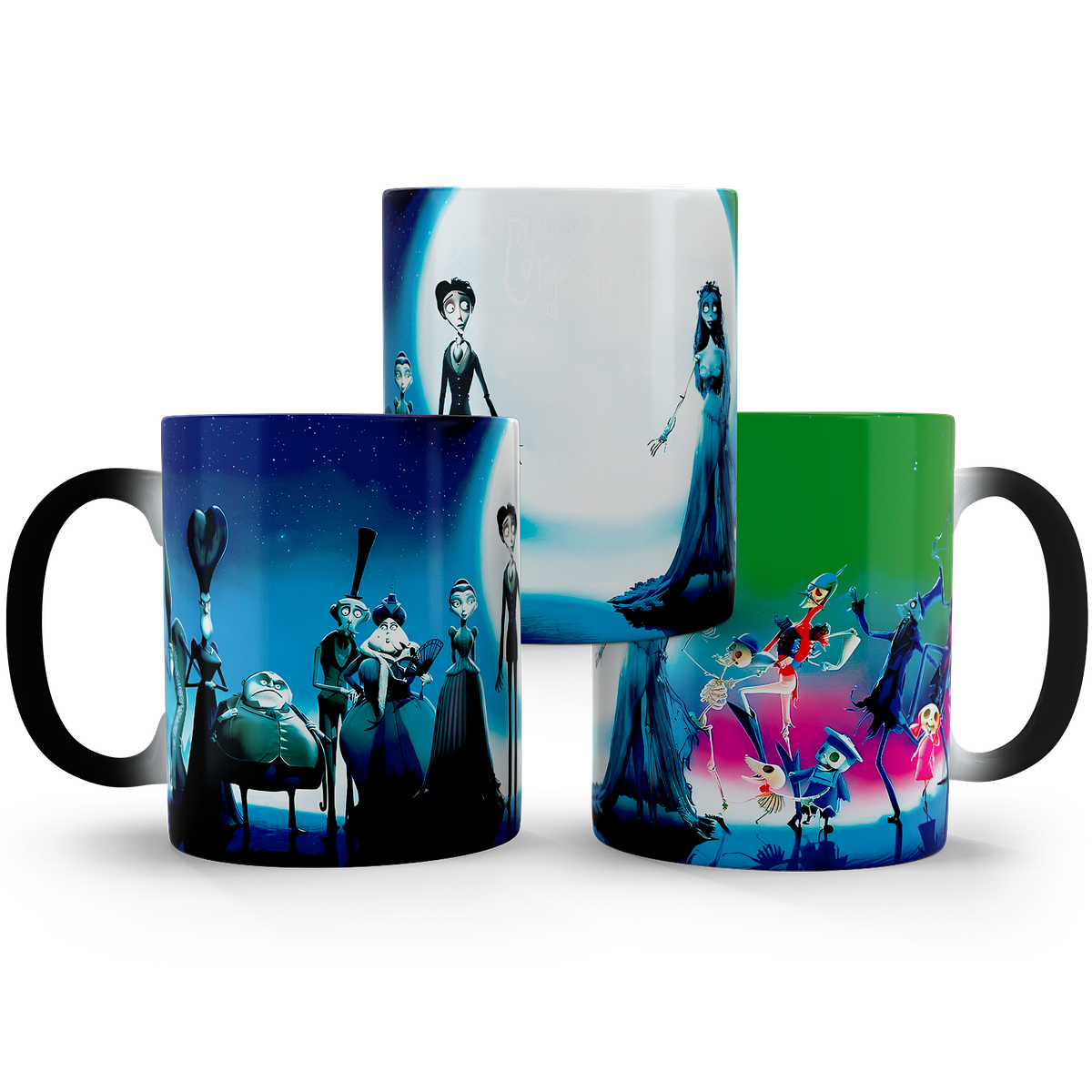 Tazón Mágico Tim Burton El Cadaver de la Novia, 320ml | Dazel