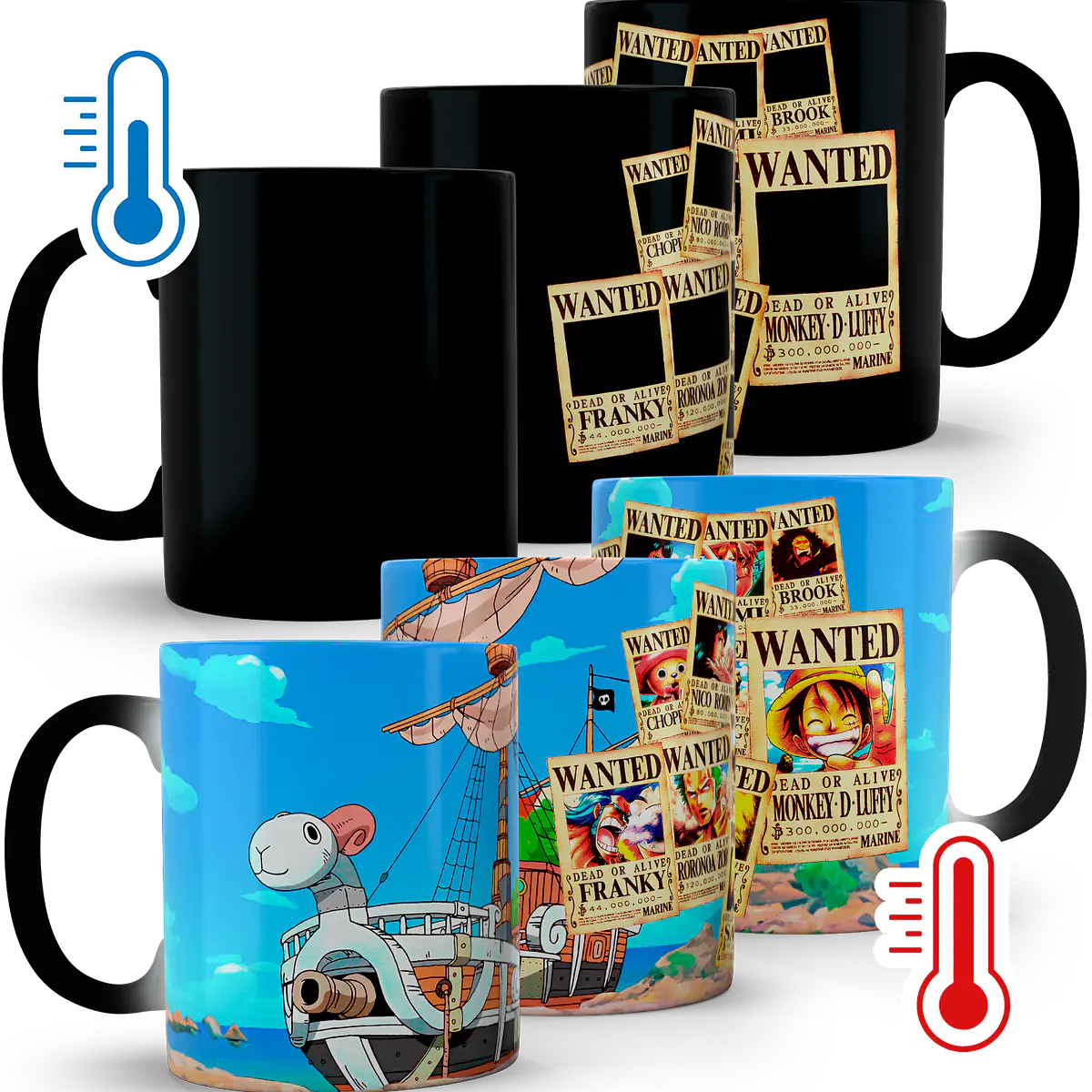 Tazón Mágico One Piece Going Merry, 320ml | Dazel