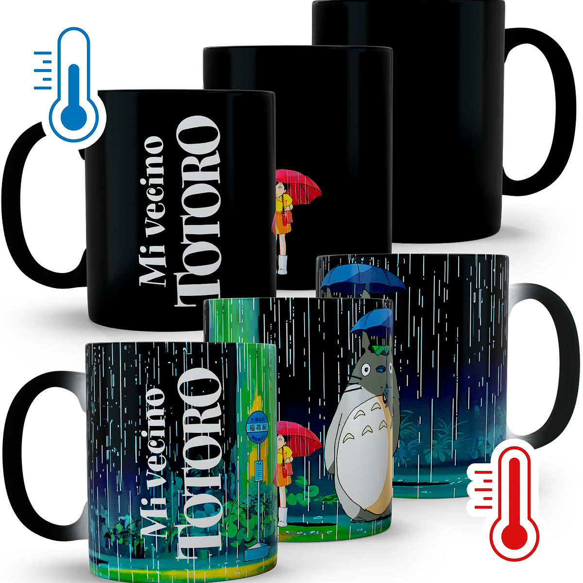 Tazón Mágico Studio Ghibli Mi Vecino Totoro Parada Gatobus, | Dazel