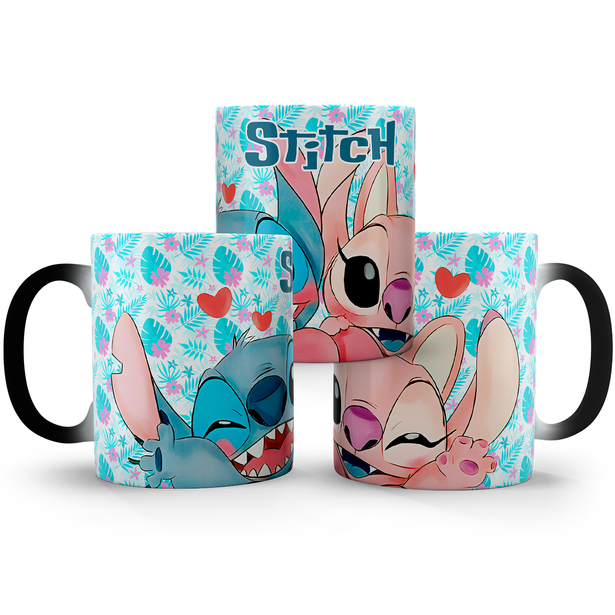 Tazón Mágico Stitch y Angel, 320ml | Dazel
