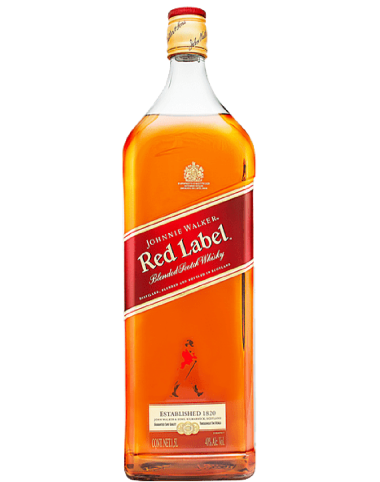WHISKY JOHNNIE WALKER RED LABEL 1.5 LT.