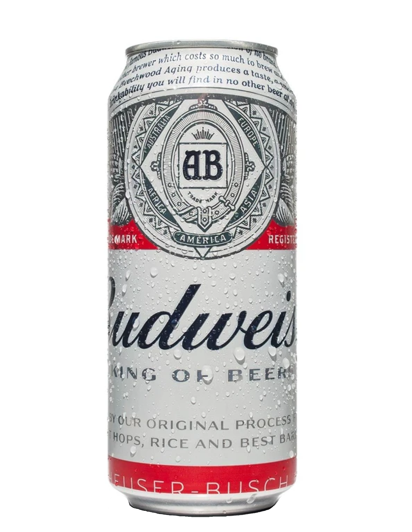 CERVEZA BUDWEISER 473 ML. 24 LATAS