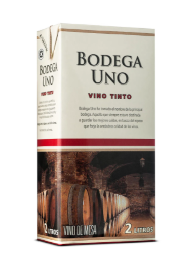 VINO BODEGA UNO 2.0 LT.