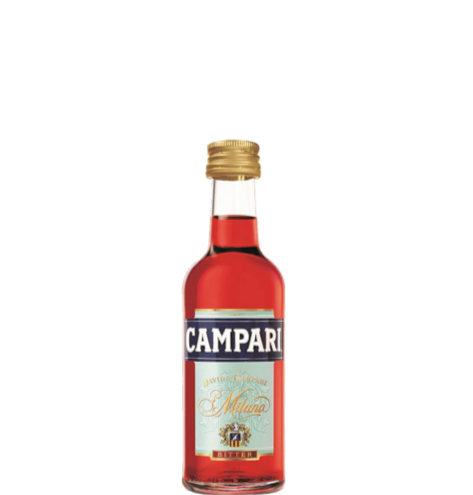 LICOR CAMPARI MINIATURA 50 ML.