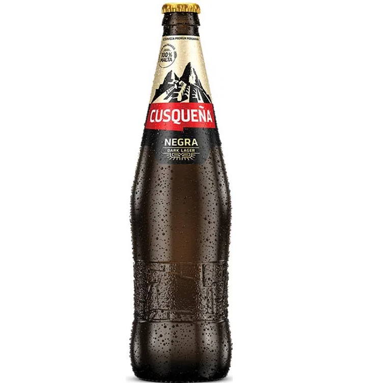 CERVEZA CUSQUEÑA - NEGRA 620 ML. 12 BOTELLAS