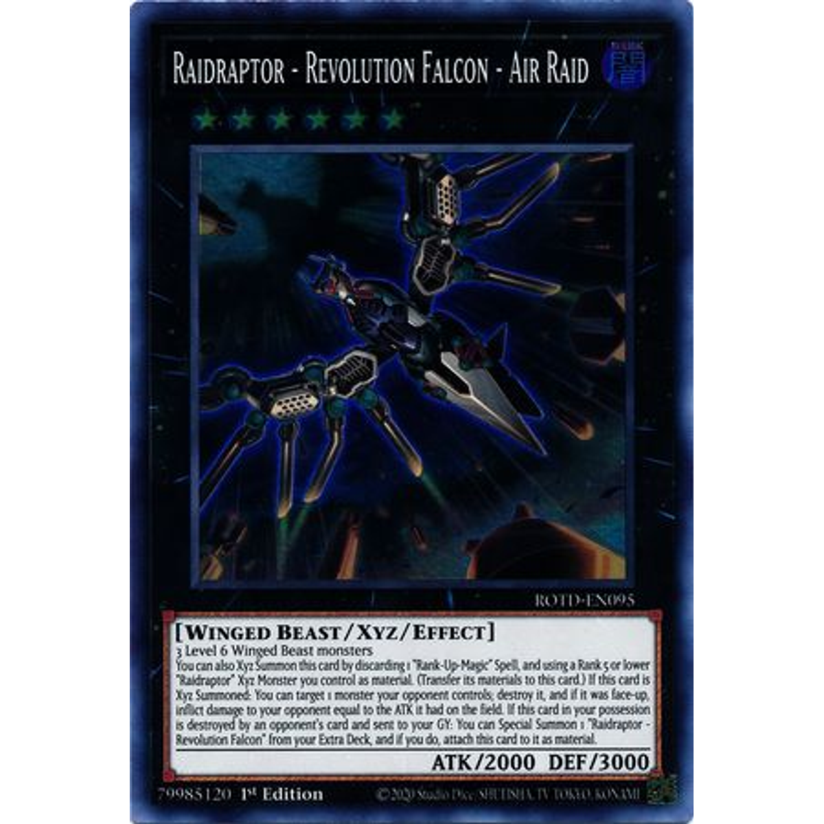 Raidraptor - Revolution Falcon - Air Raid - ROTD-EN095