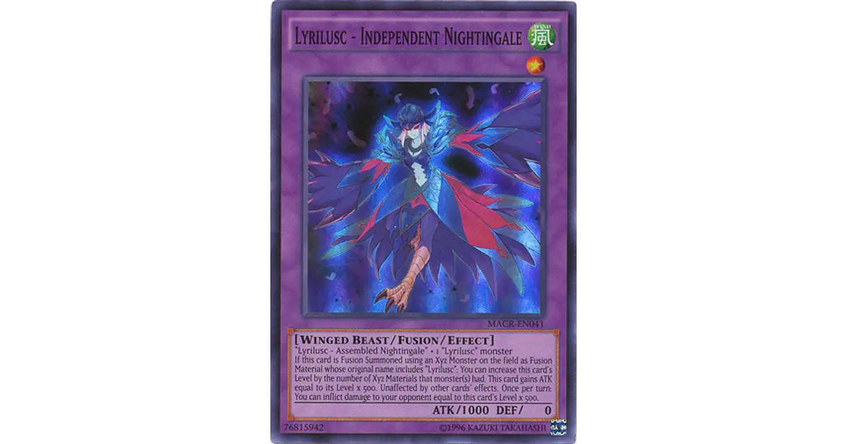 Lyrilusc - Independent Nightingale - MACR-EN041 - Super R...