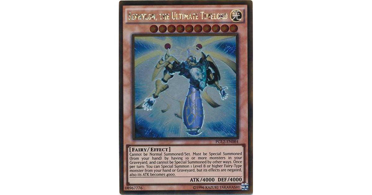 Sephylon, the Ultimate Timelord - PGL2-EN084 - Gold Rare ...