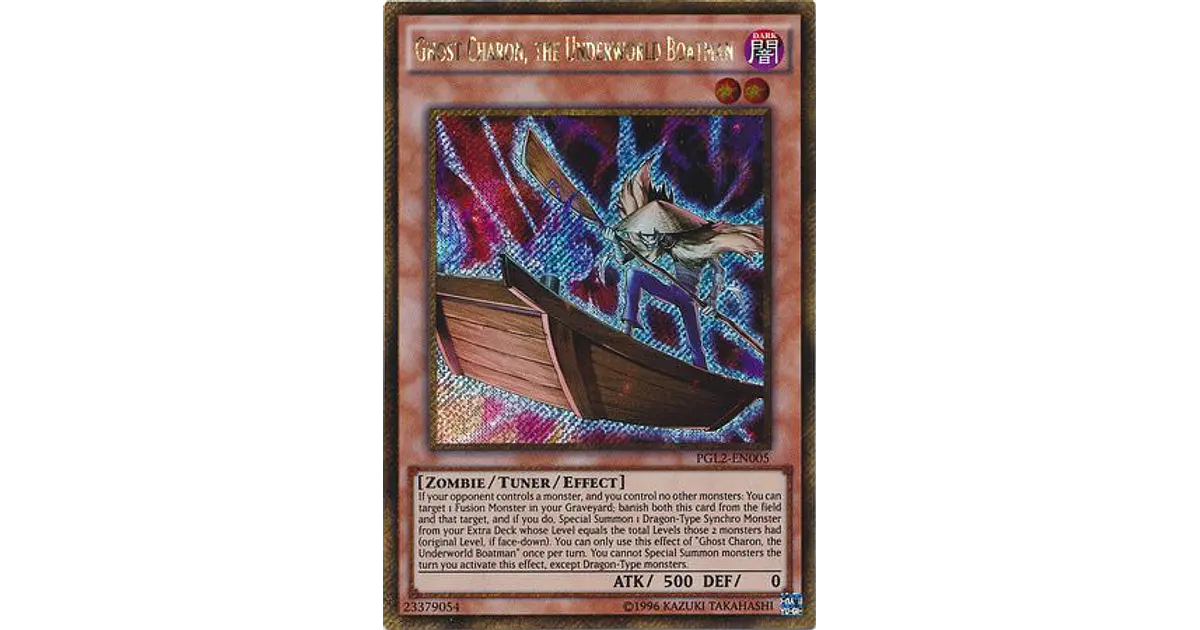 Ghost Charon, the Underworld Boatman - PGL2-EN005 - Gold ...