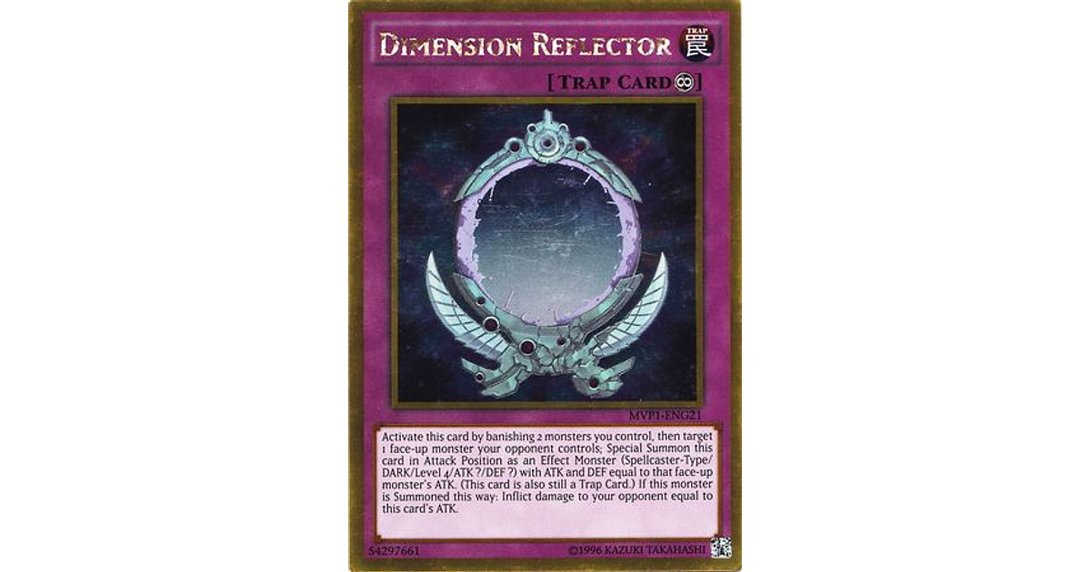 Dimension Reflector - MVP1-ENG21 - Gold Rare Unlimited