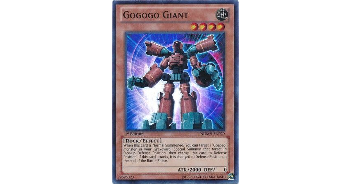 Gogogo Giant - NUMH-EN020 - Super Rare 1st Edition