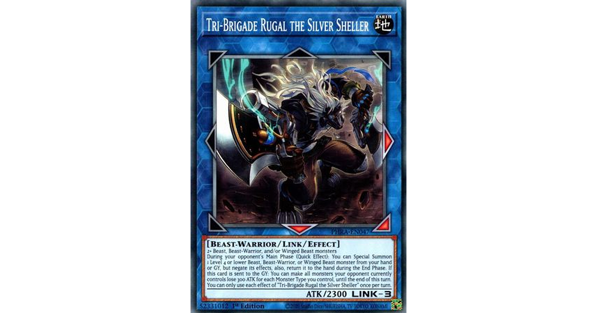 Tri-Brigade Rugal the Silver Sheller - PHRA-EN047 - Commo...