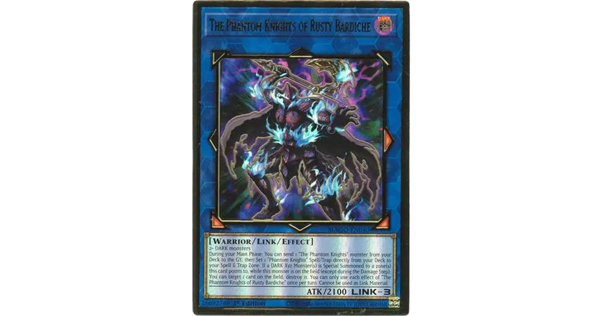 The Phantom Knights of Rusty Bardiche - MAGO-EN040 - Prem...