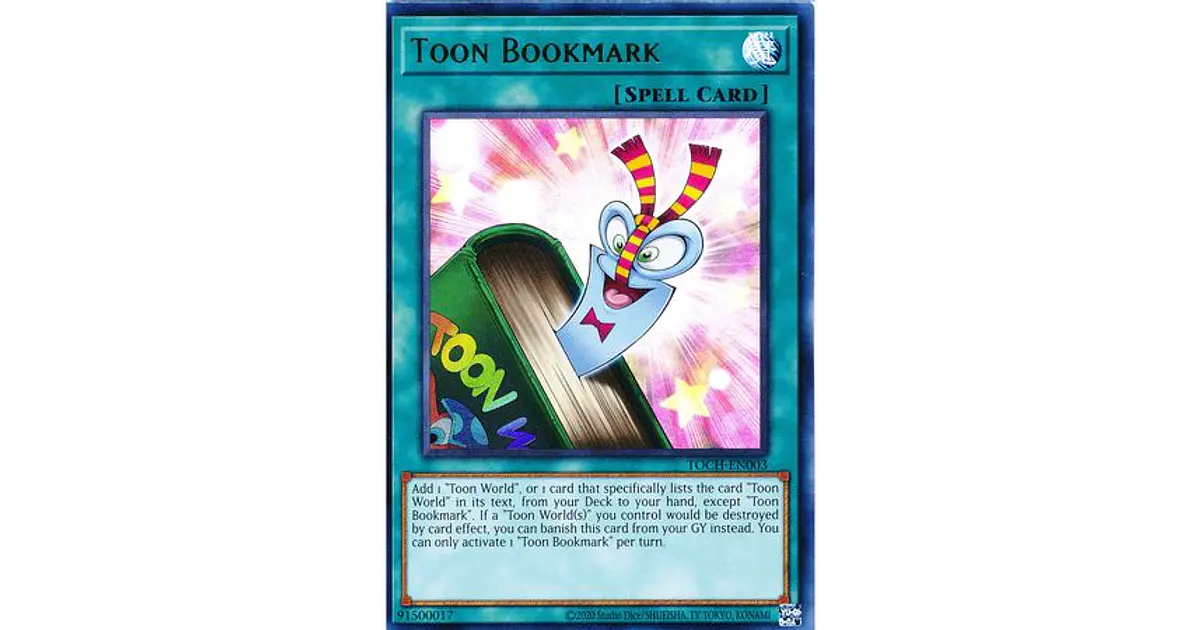 Toon Bookmark - TOCH-EN003 - Collectors Rare Unlimited