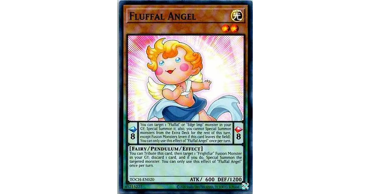 Fluffal Angel - TOCH-EN020 - Super Rare Unlimited