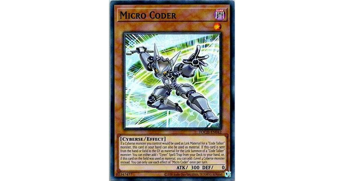 Micro Coder - TOCH-EN042 - Super Rare Unlimited