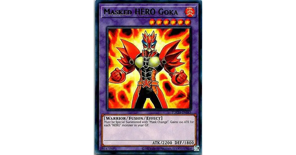 Masked HERO Goka - TOCH-EN043 - Rare Unlimited