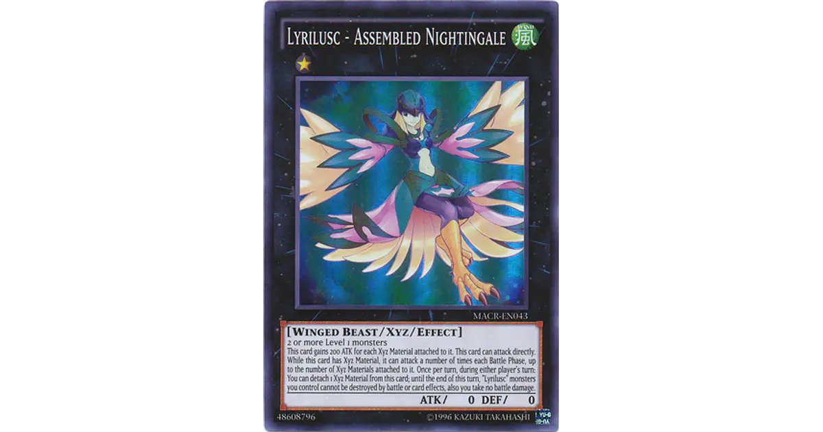 Lyrilusc - Assembled Nightingale - MACR-EN043 - Super Rar...