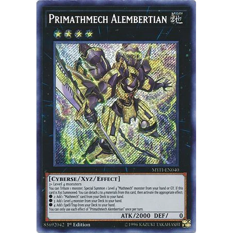 Primathmech Alembertian - MYFI-EN040 - Secret Rare 1st Ed...