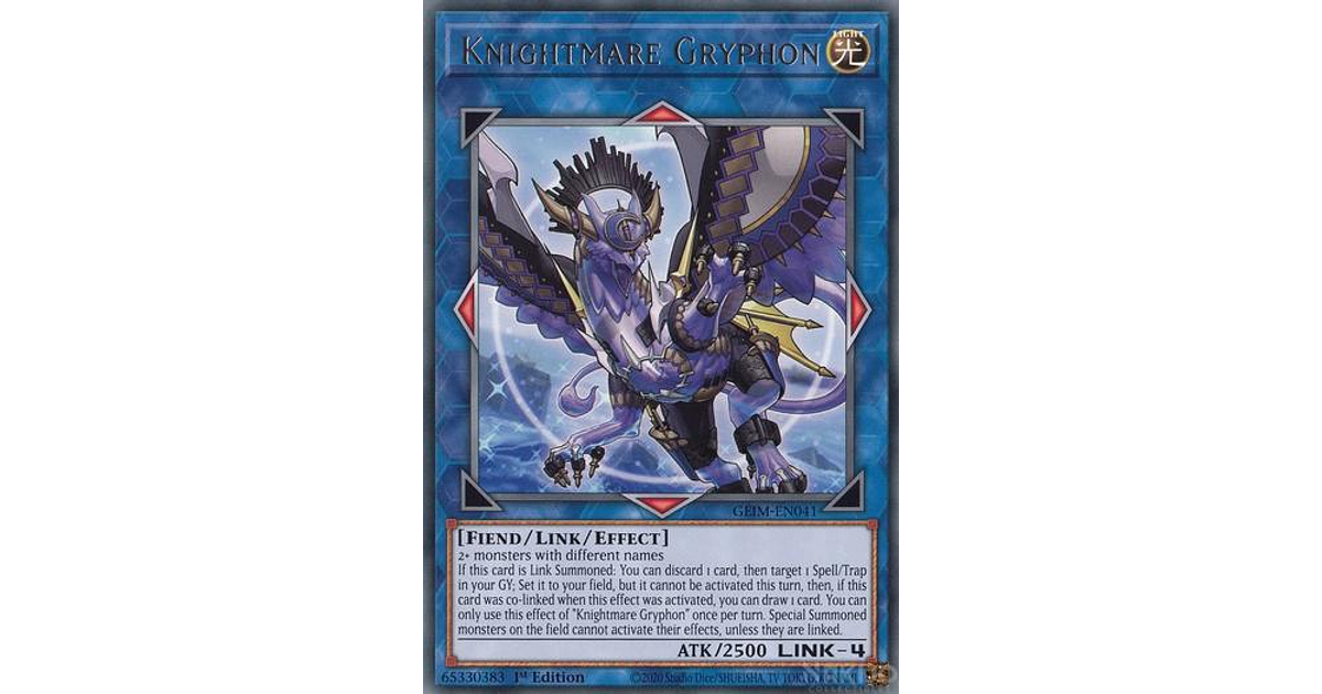 Knightmare Gryphon - GEIM-EN041 - Rare - 1st Edition