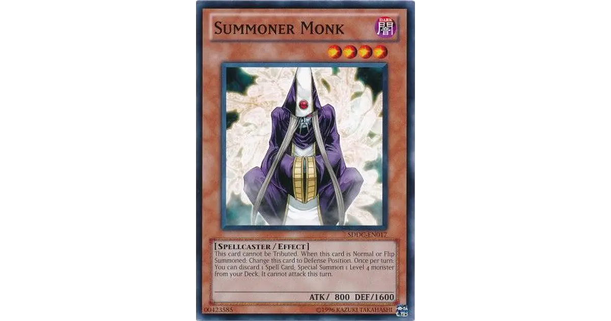 Summoner Monk - SDDC-EN017 - Common Unlimited