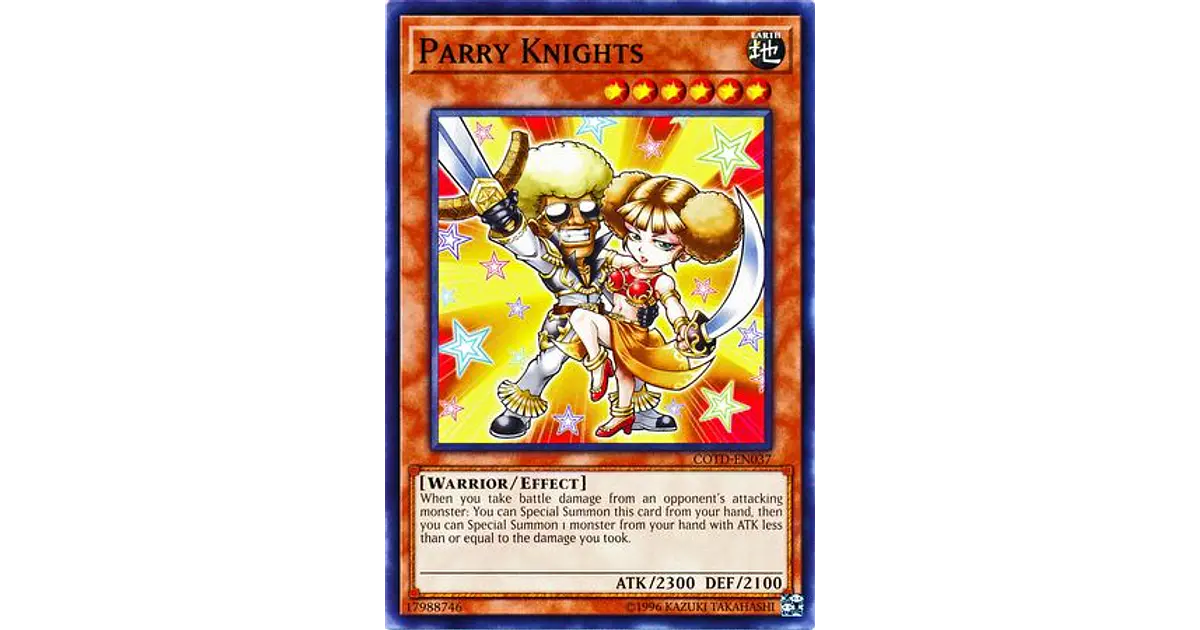 Parry Knights - COTD-EN037 - Common Unlimited