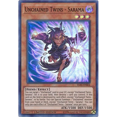 Unchained Twins - Sarama - IGAS-ENSE4 - Super Rare Limite...