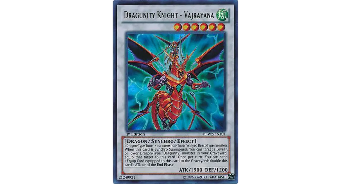 Dragunity Knight - Vajrayana - bpw2-en101 - Ult...