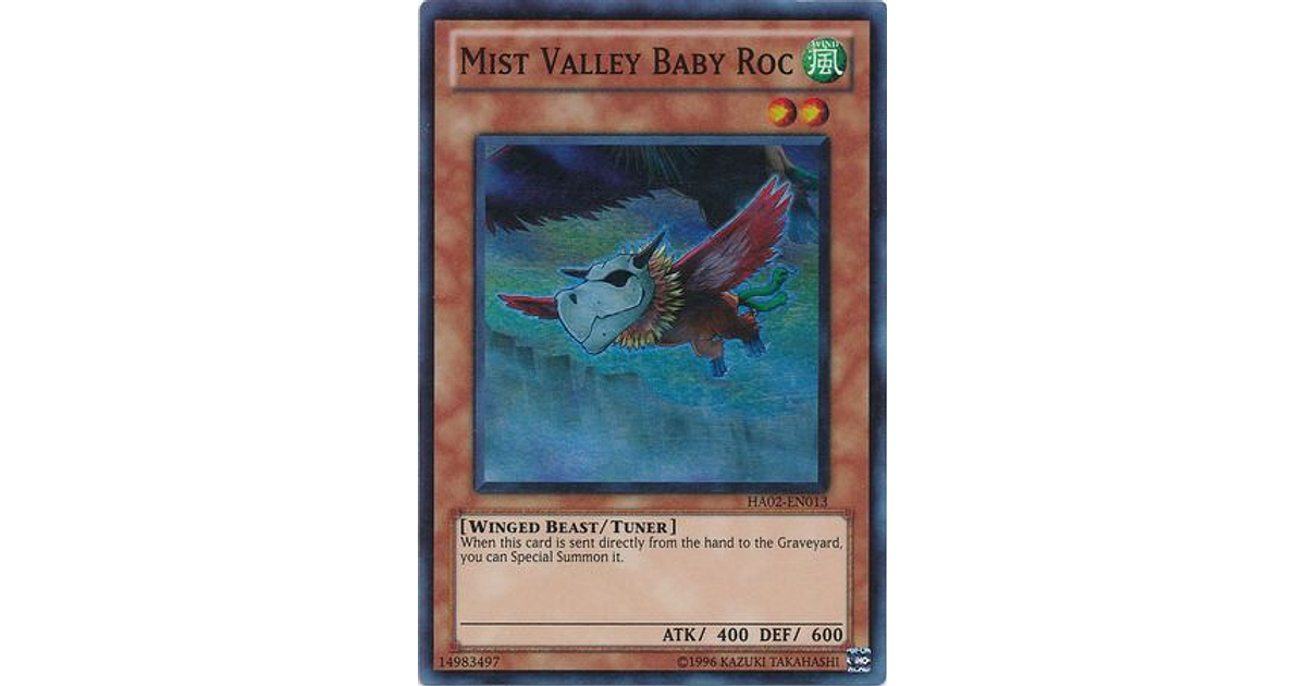 Mist Valley Baby Roc - HA02-EN013 - Super Rare Unlimited
