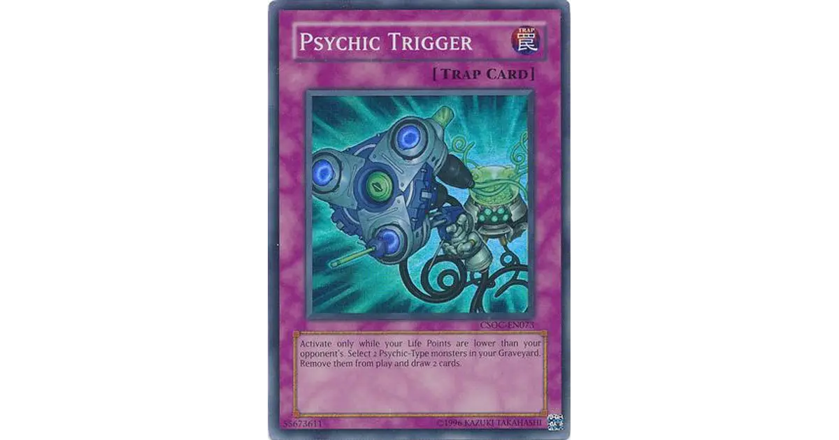 Psychic Trigger - CSOC-EN073 - Super Rare Unlimited