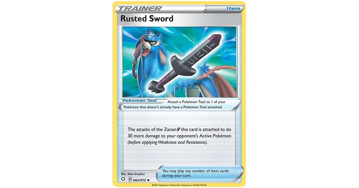 Rusted Sword - 62/72 - Uncommon