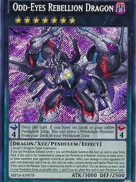 Odd-Eyes Rebellion Dragon - BLCR-EN076 - Ultra Rare 1st E...